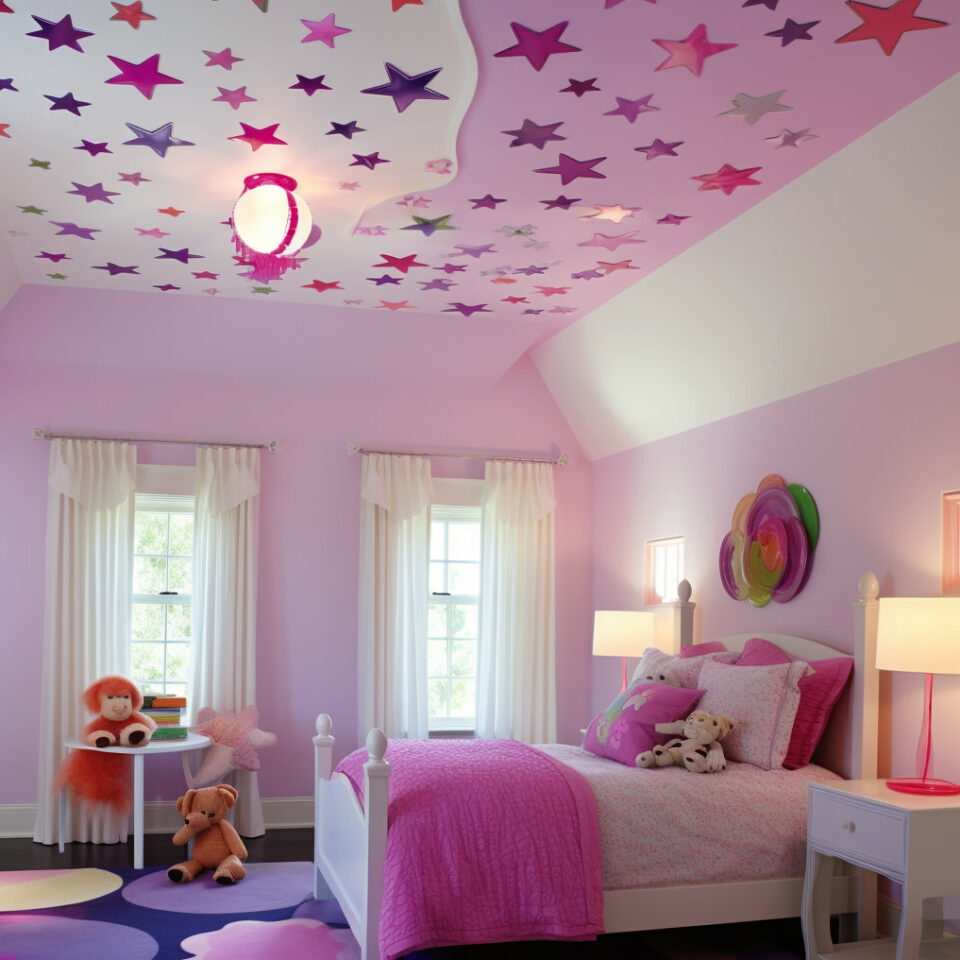13 Enchanting Children's Room Ceiling Ideas