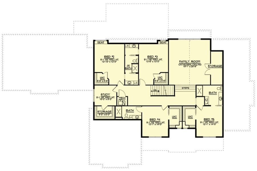 5-Bedroom 2-Story Modern Farmhouse with Optional Lower-level Guest ...