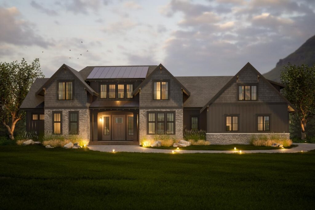 3-Bedroom 2-Story Barndo-Style House With Massive 4-Car Garage with 2 ...